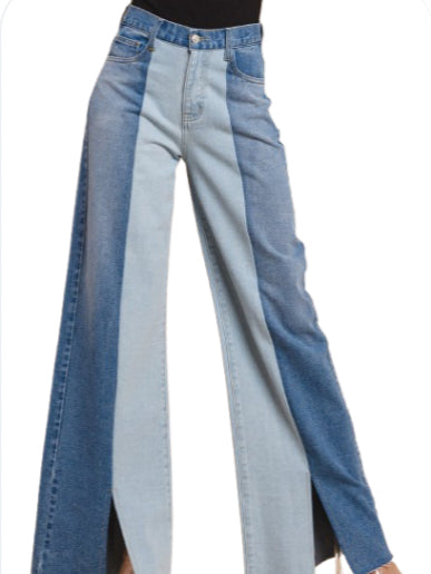 Steel High Waisted Denim Jeans – Cube 57 Boutique